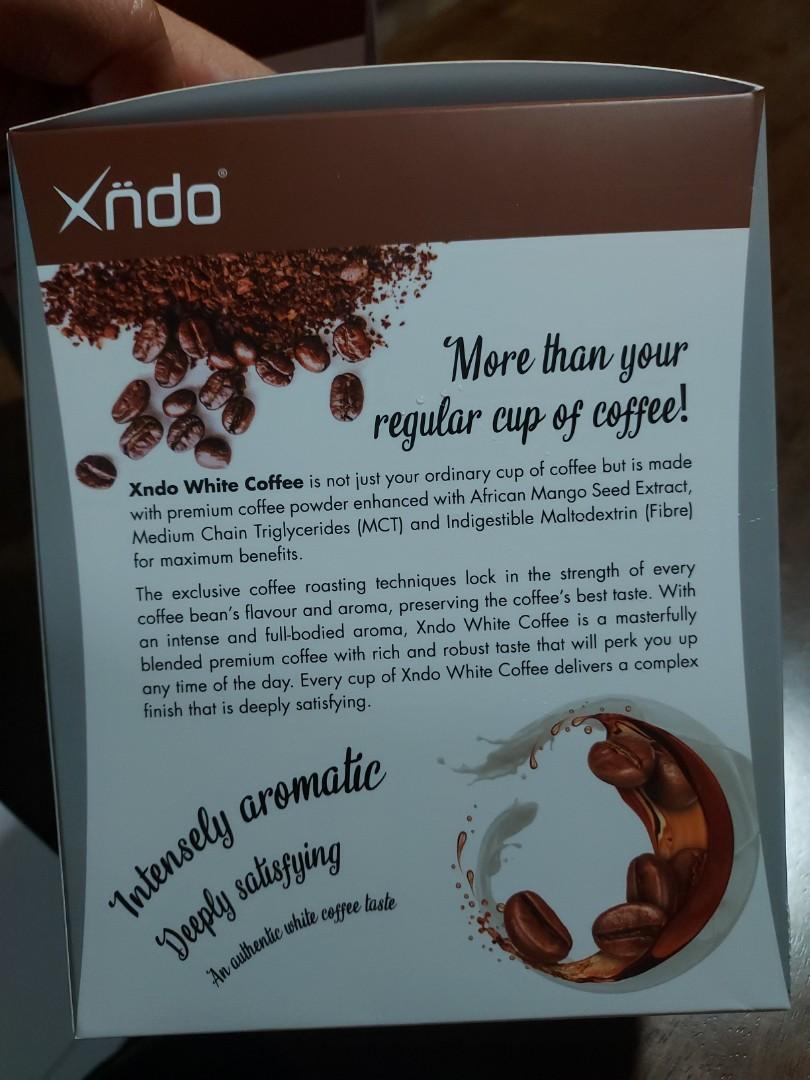 Xndo White Coffee, Food & Drinks, Beverages on Carousell
