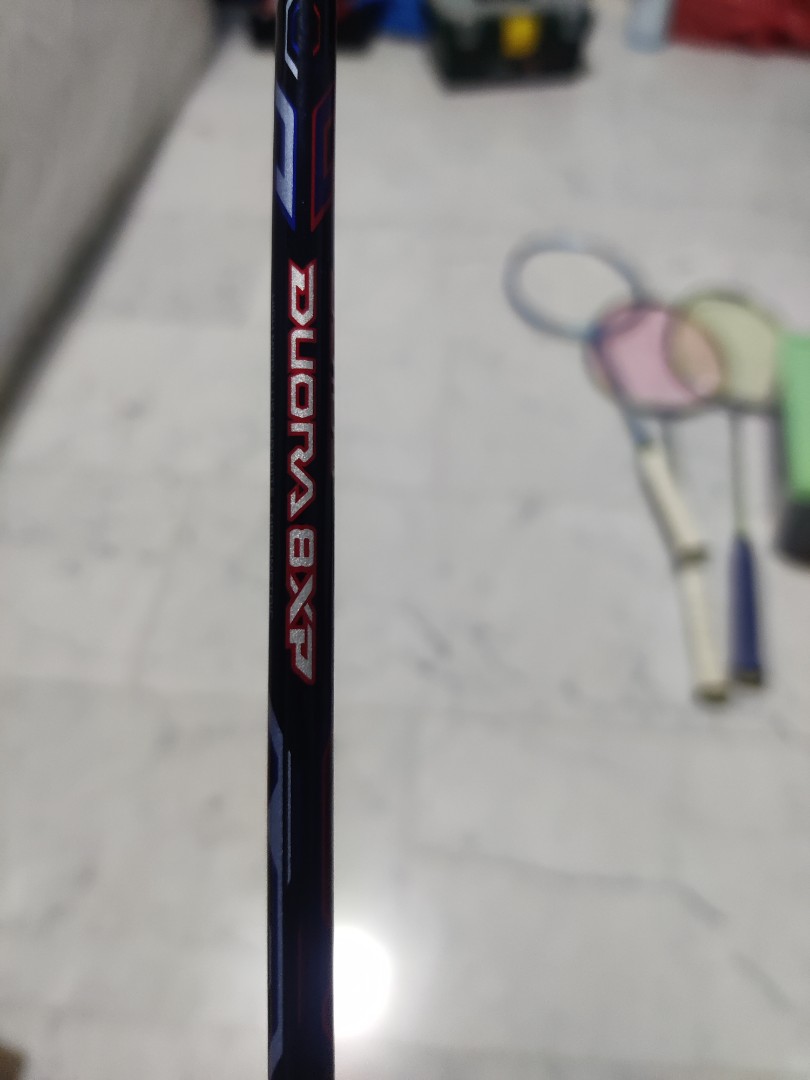 Yonex Duora 8xp for sale, Sports Equipment, Sports & Games, Racket ...