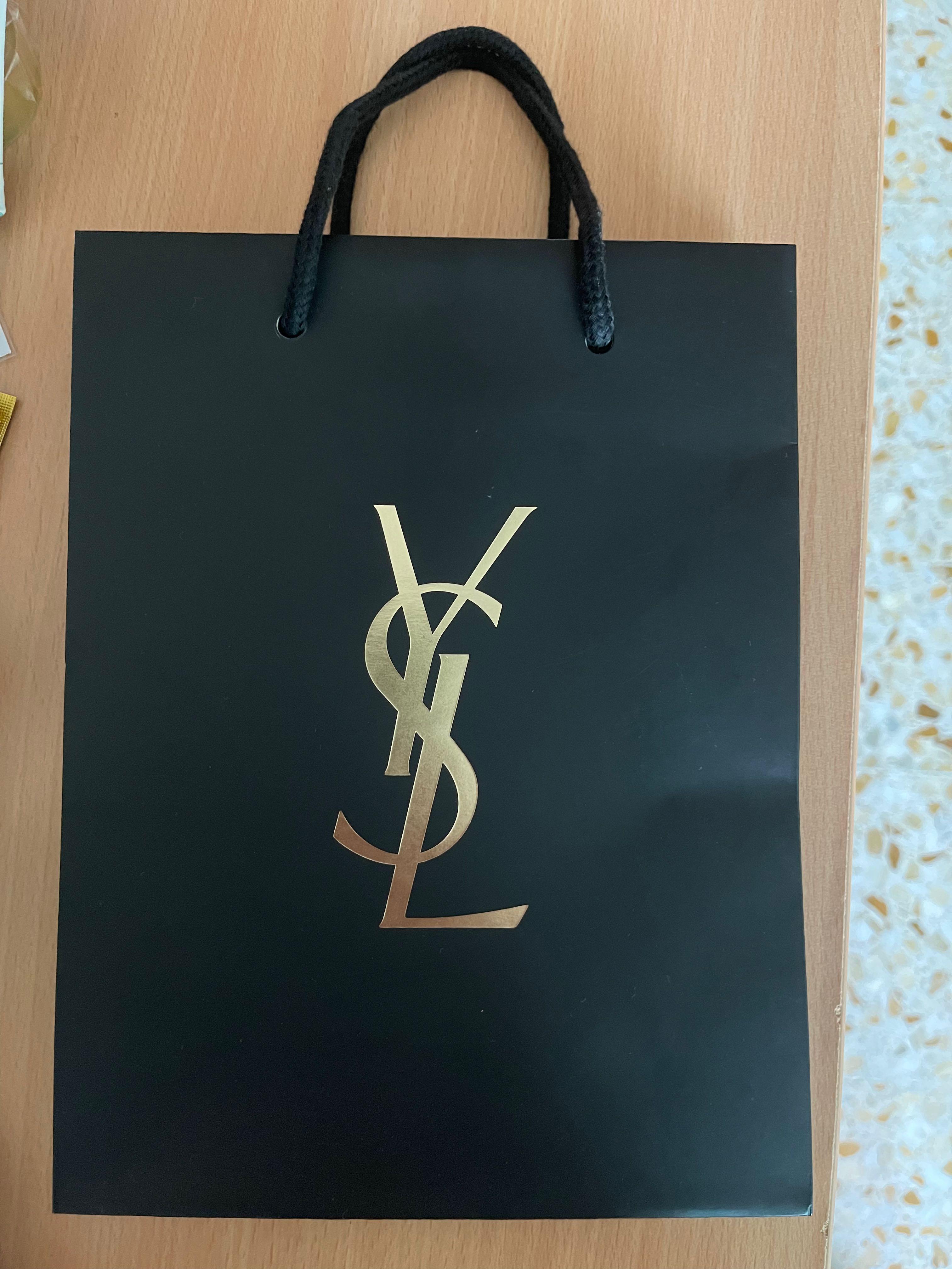 YSL Paper Bag, Luxury, Bags & Wallets on Carousell