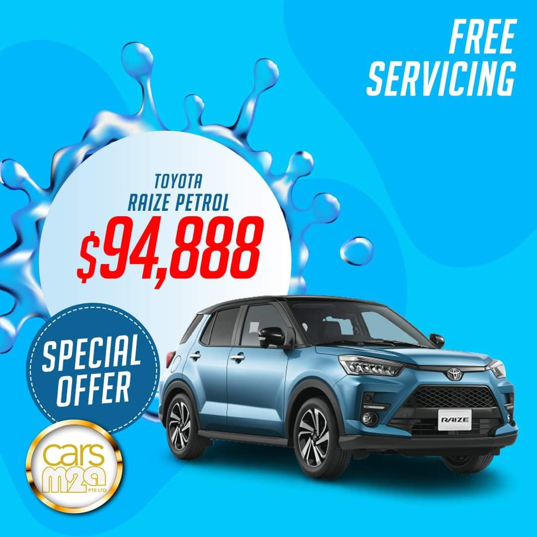 100% Loan Available! Interest From 1.68% Toyota Raize, Yaris-cross ...