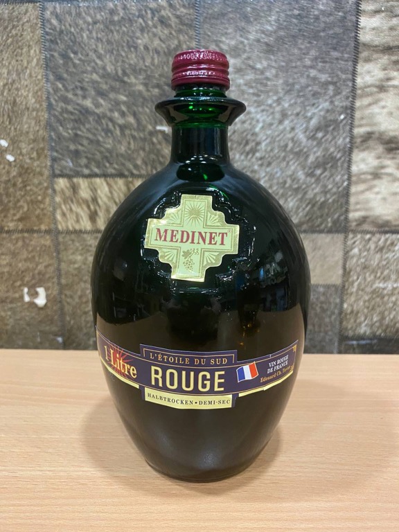1 Litre Medinet Rouge Wine/Wedding Wine/Red Wine/Medinet Wine/French ...