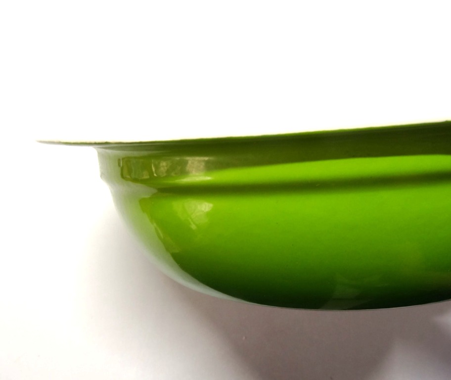 26.5cm Enamel Cast Iron Green Seafood Pot, Furniture & Home Living ...