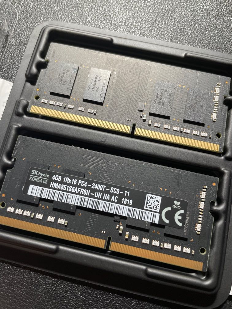 2x4 GB Ram DDR4 SODIM, Computers & Tech, Parts & Accessories, Computer ...