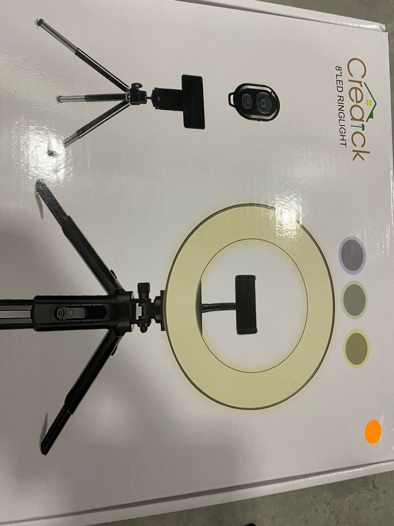 8 inch ring light full set, Mobile Phones & Gadgets, Other Gadgets on ...