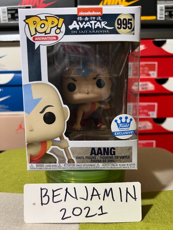 Aang (Crouching) Funko Shop Exclusive Funko Pop, Hobbies & Toys, Toys ...