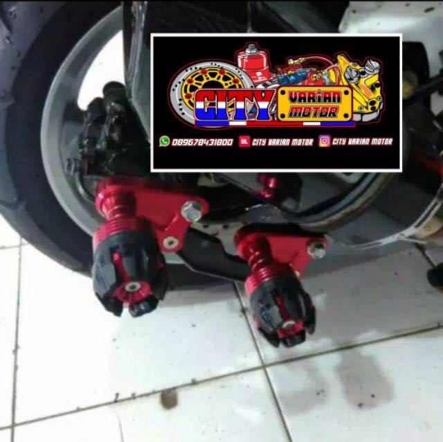 Aerox exhaust Slider, Motorcycles, Motorcycle Accessories on Carousell