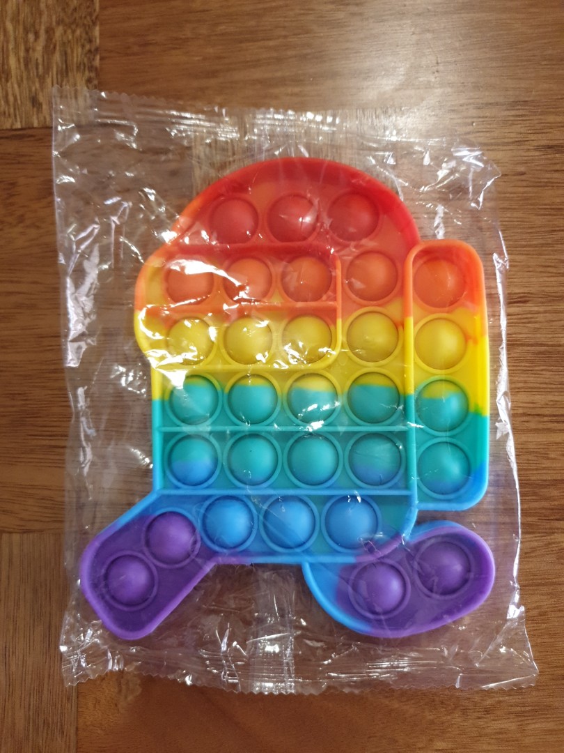 AMONG US Stress Push / Pop It Bubble, Hobbies & Toys, Toys & Games on ...