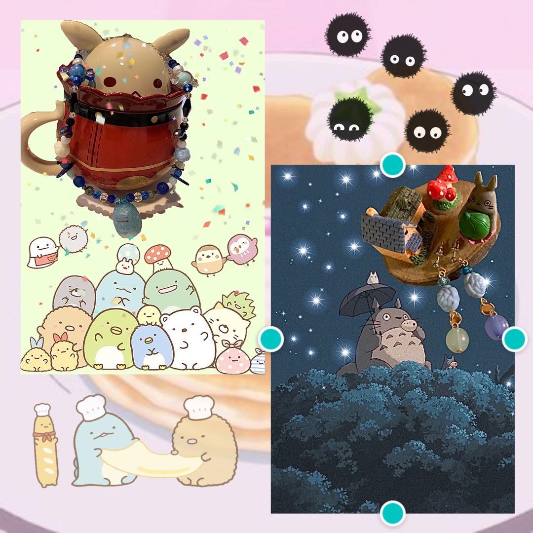 CUSTOMS Anime / Character / Crystal themed jewellery and keychain ...