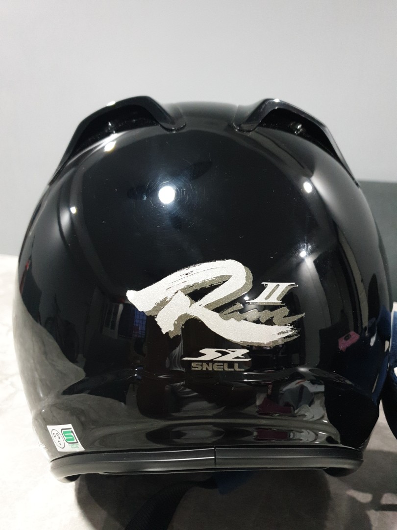 Arai Ram 2 black XL (NOS), Motorcycles, Motorcycle Apparel on Carousell