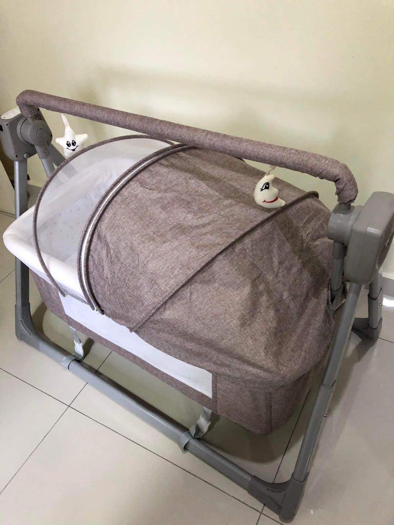 Baby multifunctional electric cradle rocking chair newborn intelligent ...
