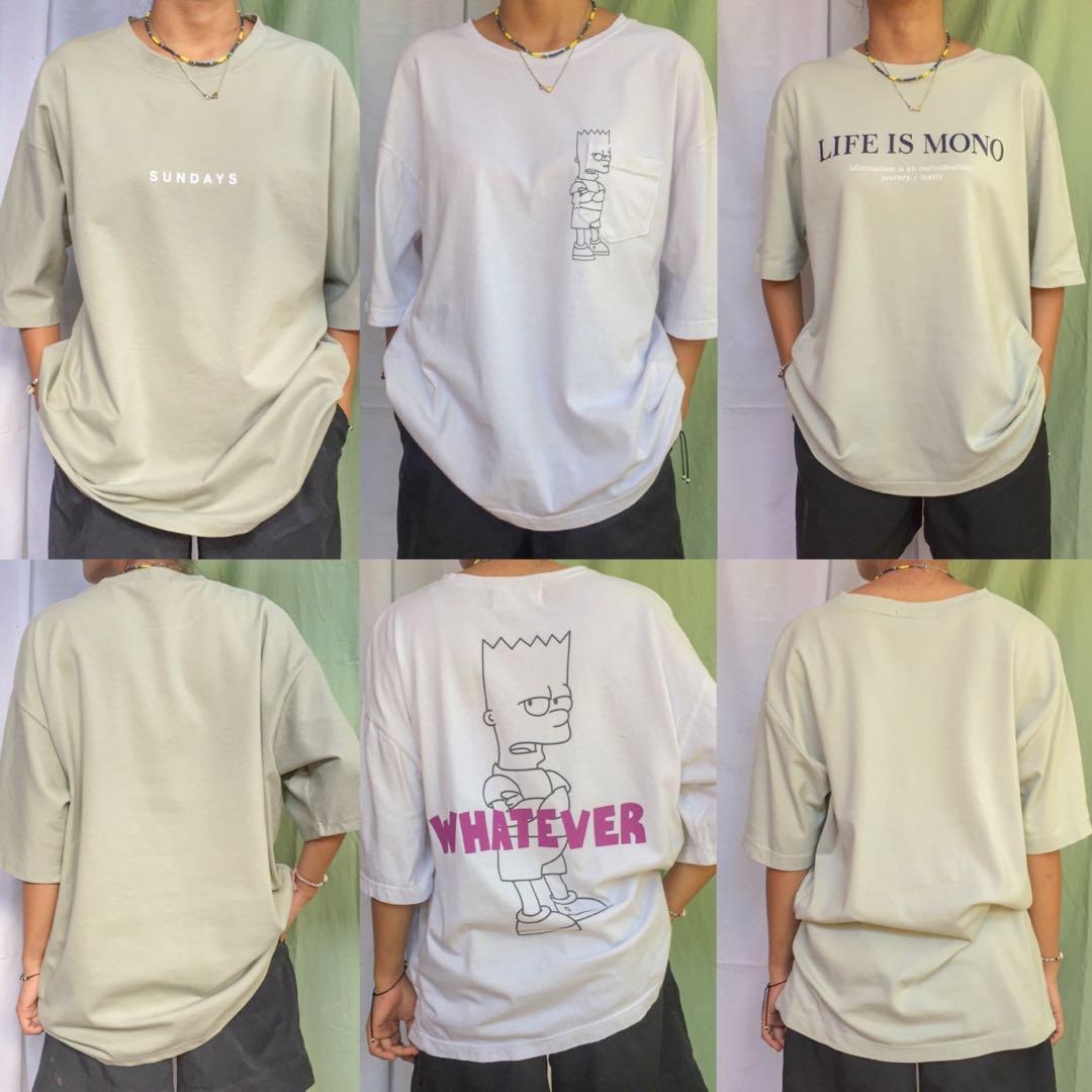 bart simpson whatever graphic tee, Women's Fashion, Tops, Shirts on ...