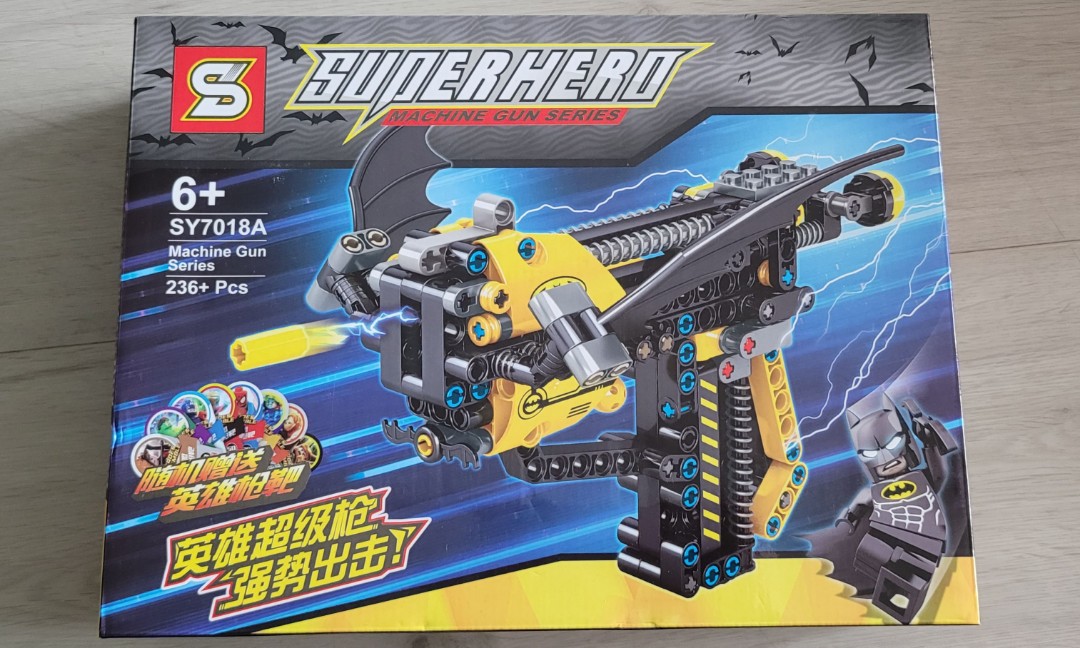 Batman machine gun, Hobbies & Toys, Toys & Games on Carousell
