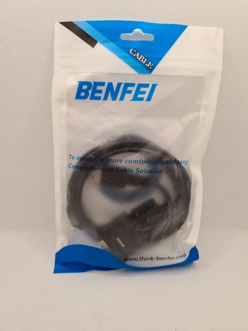 BENFEI - USB to Serial Adapter, DB9 USB to RS-232 Male Serial Cable (9 ...