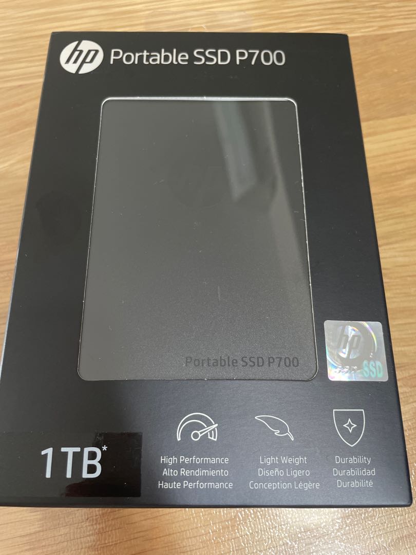 Brand New HP portable SSD P700 1TB, Mobile Phones & Gadgets, Mobile ...