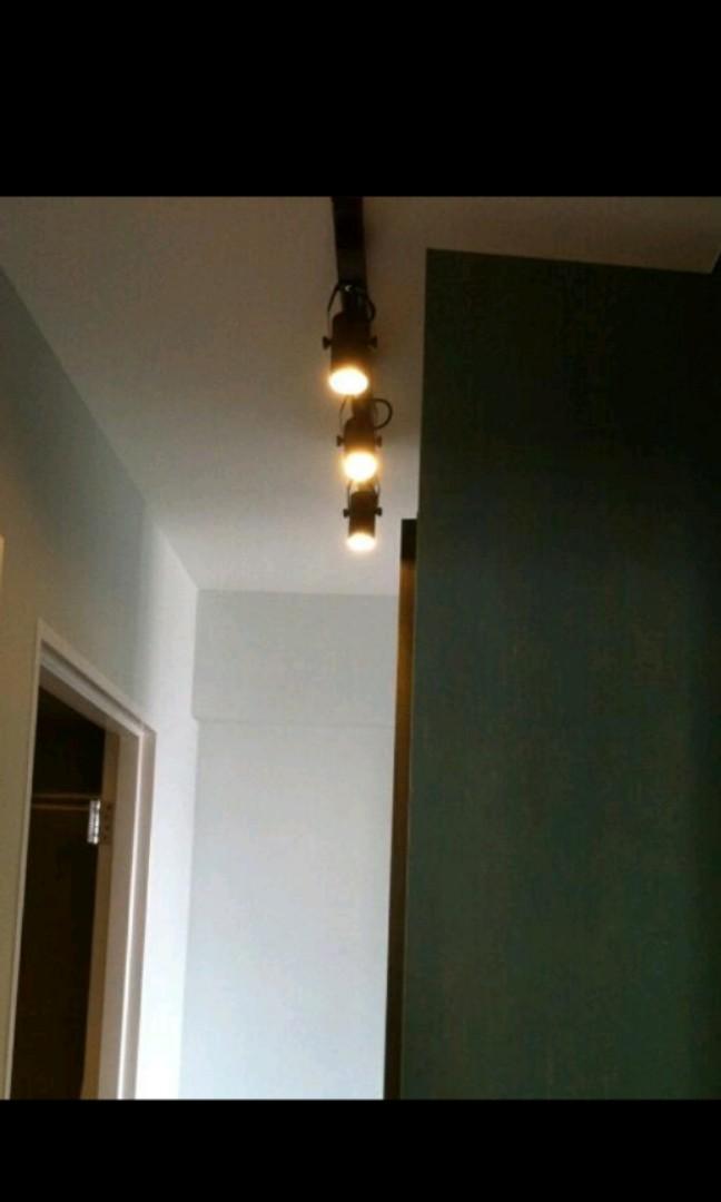 Brand New Led Track Warm Light Set For Hdb BTO Walkway, display Area ...