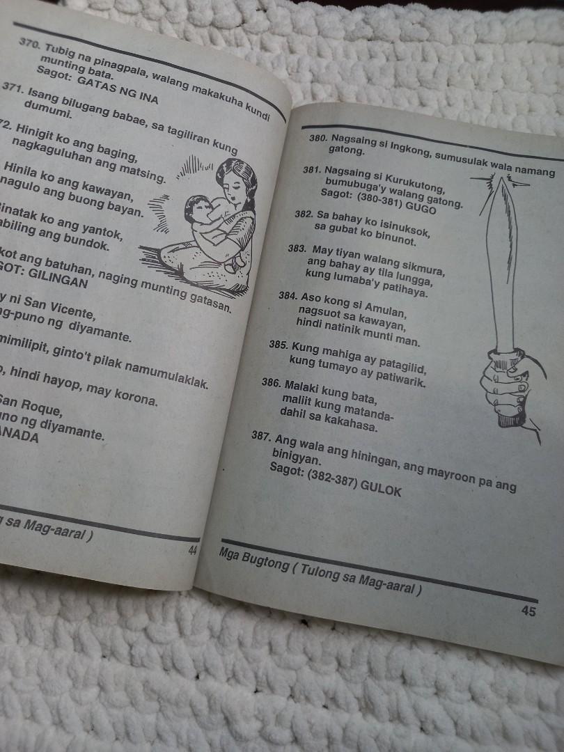 Bugtong Riddle Tagalog, Hobbies & Toys, Books & Magazines, Children's ...
