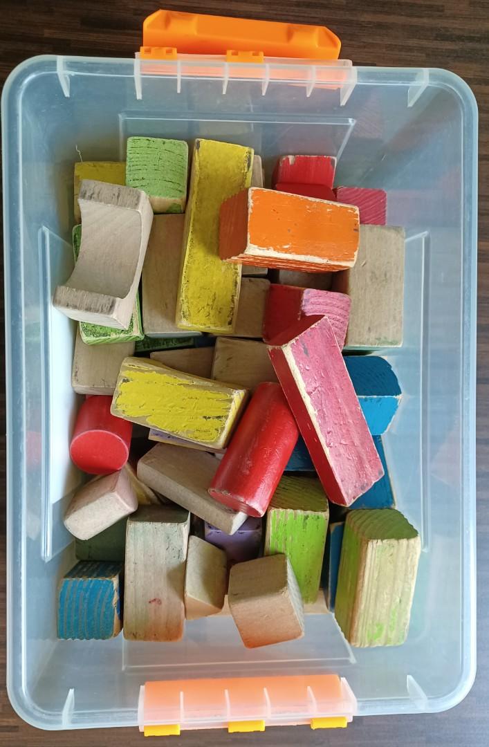 Building blocks - varying sizes and shapes, Hobbies & Toys, Stationery ...