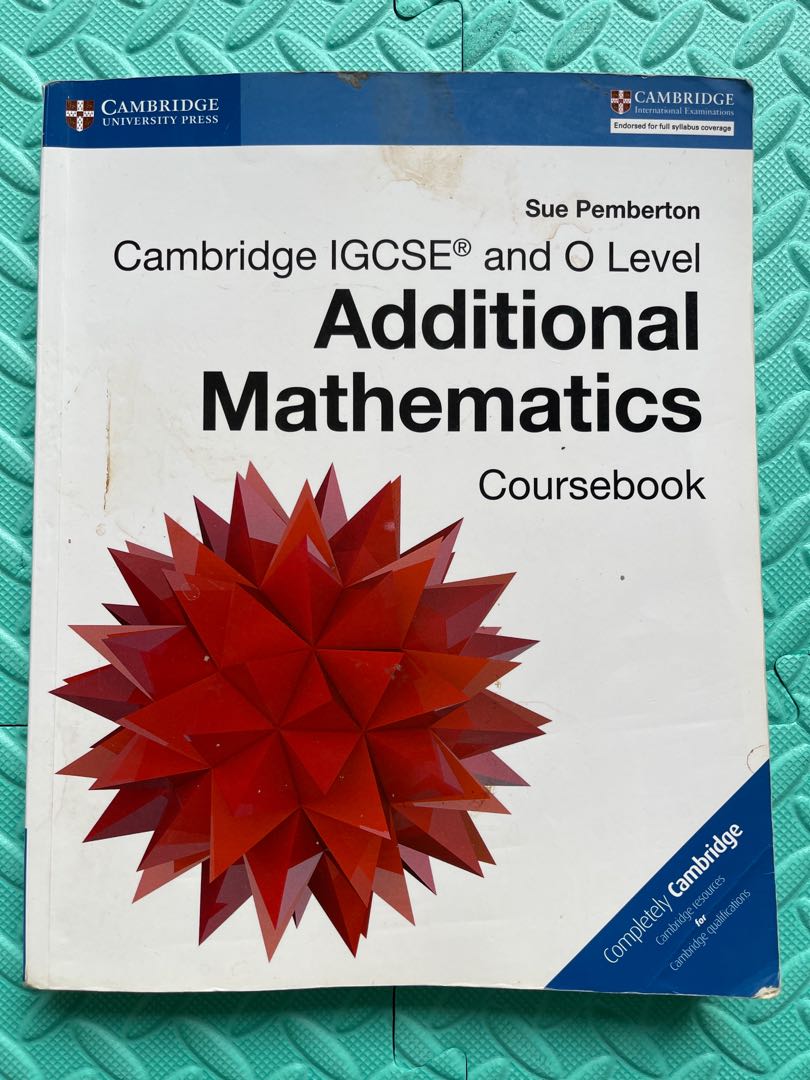 Cambridge IGCSE and O level A math course book, Hobbies & Toys, Books ...