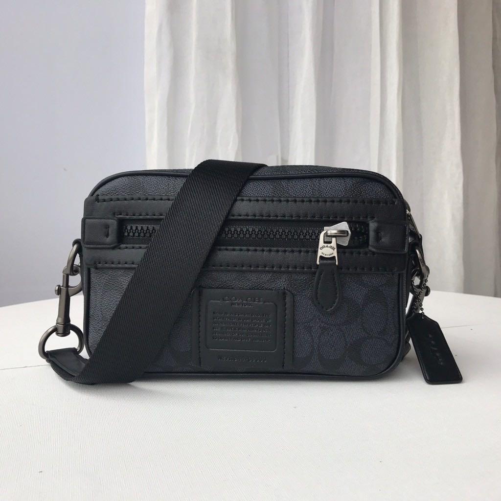 Coach Men’s Camera Bag, Men's Fashion, Bags, Sling Bags on Carousell