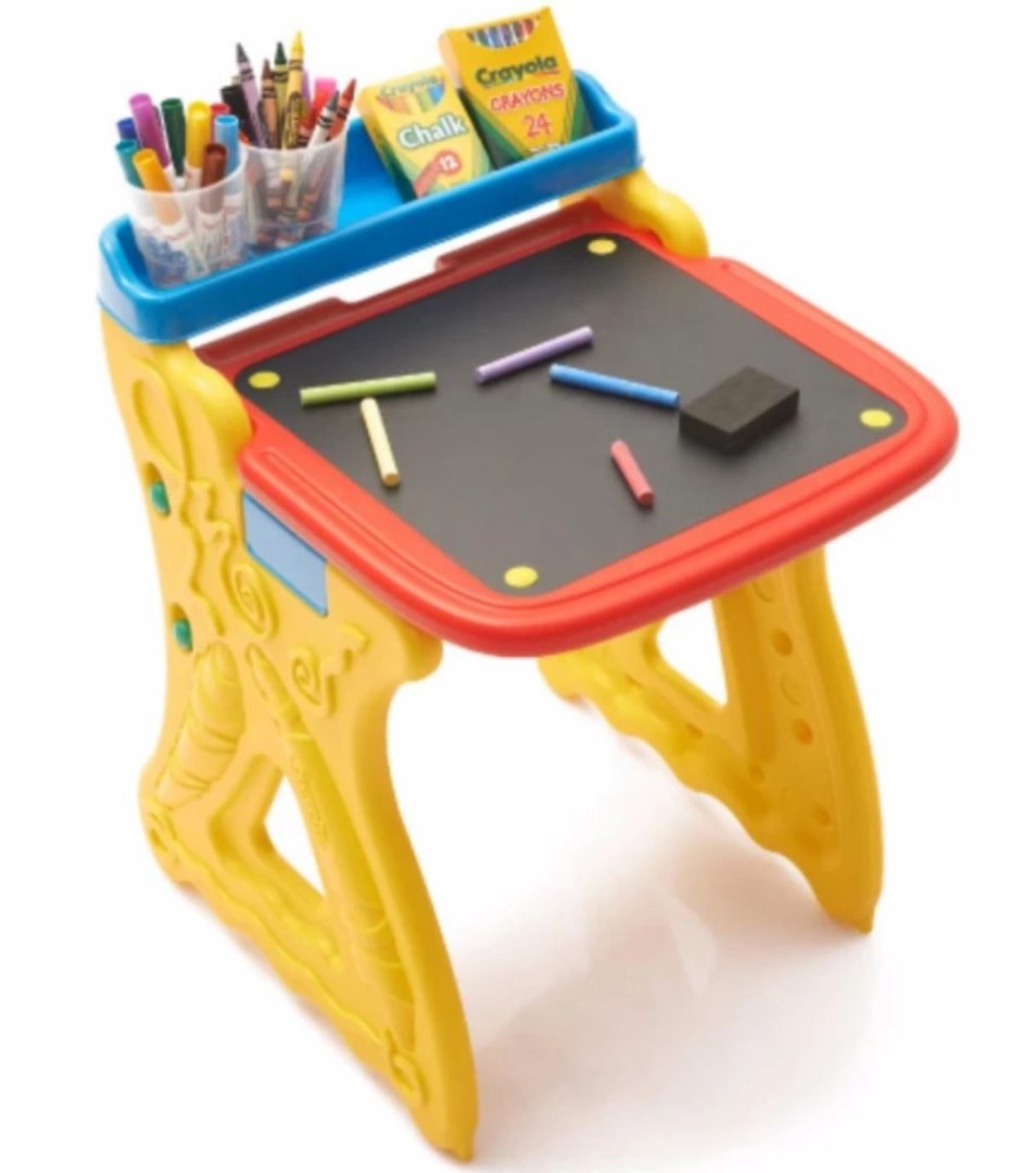 Crayola Easel Table, Babies & Kids, Baby Nursery & Kids Furniture, Kids ...
