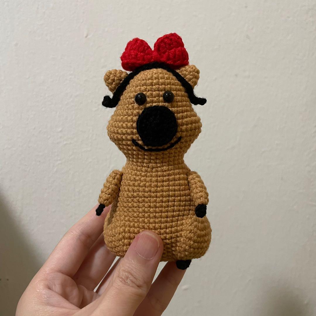 Crochet Quokka, Hobbies & Toys, Stationery & Craft, Handmade Craft on ...