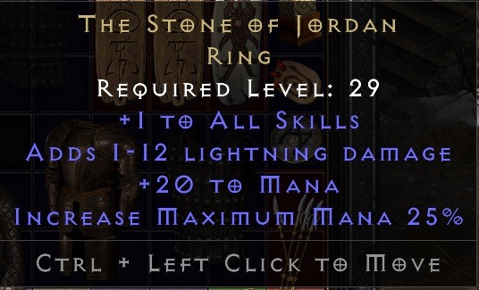 D2R - Stone Of Jordan, Video Gaming, Gaming Accessories, In-Game ...