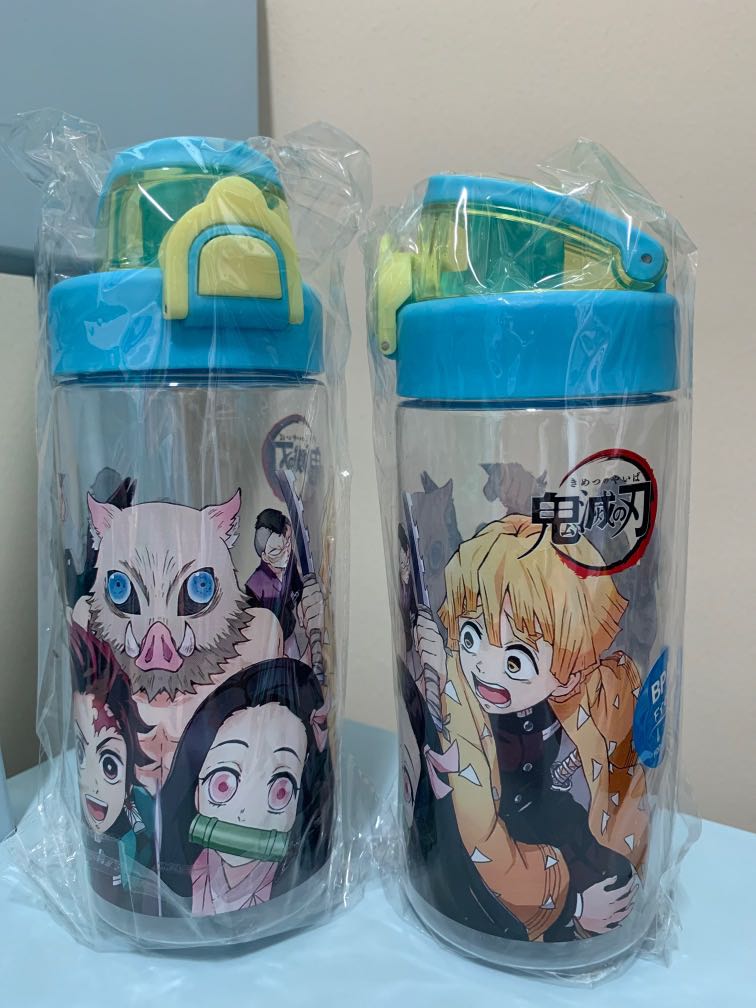 Demon Slayer Water Bottle 500ml, Furniture & Home Living, Kitchenware ...