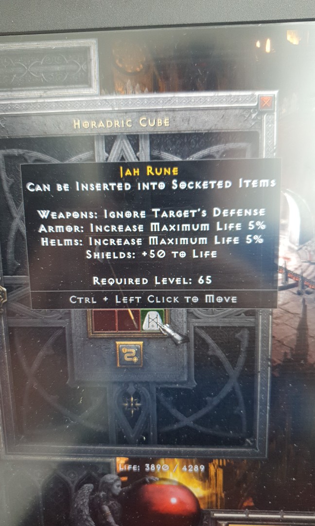 Diablo 2 Resurrected- Jah rune ( PC, softcore), Video Gaming, Gaming ...