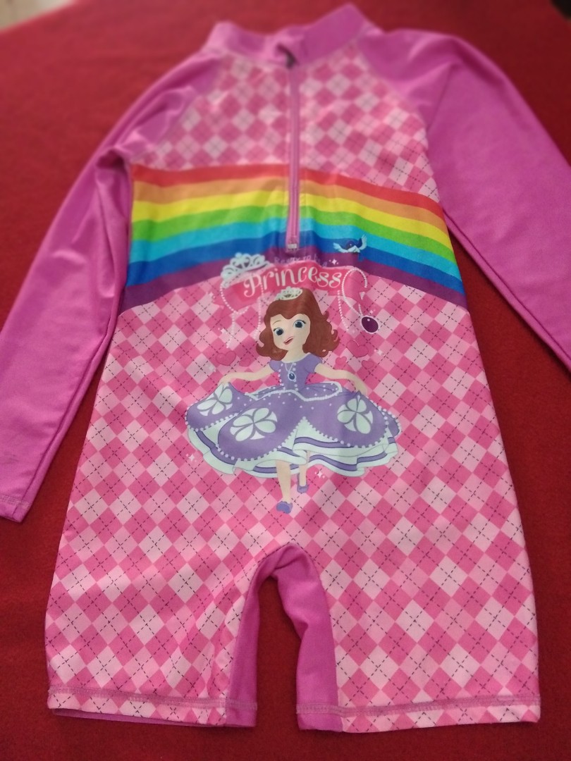 Disney Princess Sofia Scuba Suit 8-9 years old Length 23" Width 11 ...