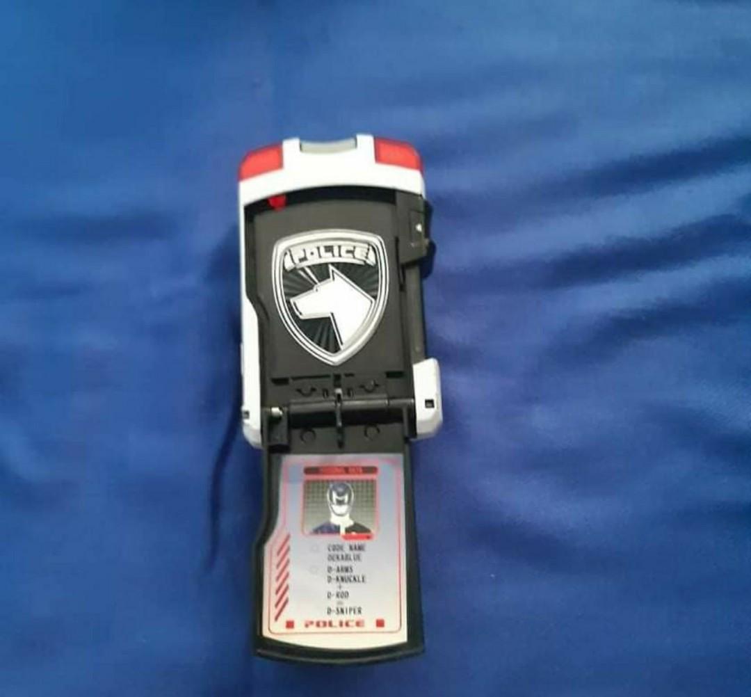 DX Tokusou Sentai DekaRanger Deka License Power Rangers SPD morpher ...