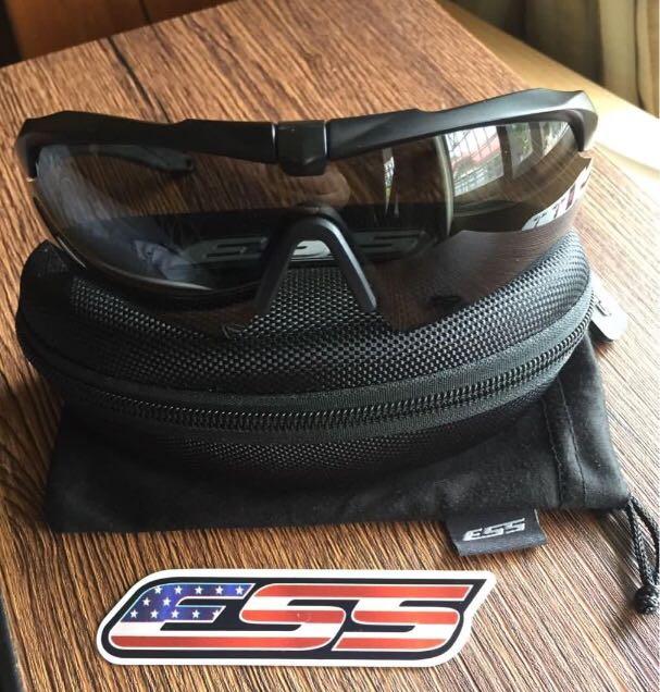 ESS CROSSBOW APEL MILSPEC BALLISTIC LENS SMOKE TACTICAL ISSUED 06 2010 ...