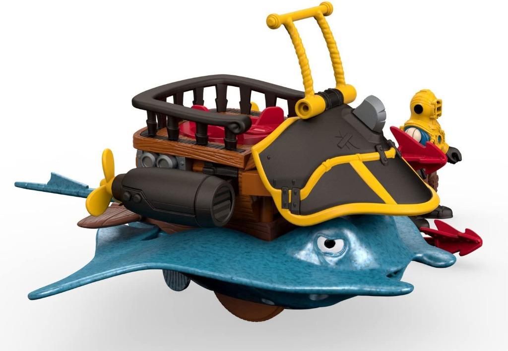 Fisher-Price Imaginext Captain Nemo & Stingray, Hobbies & Toys, Toys ...