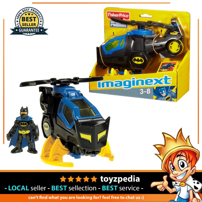 Fisher-Price Imaginext DC Super Friends, Batcopter batman, Hobbies ...