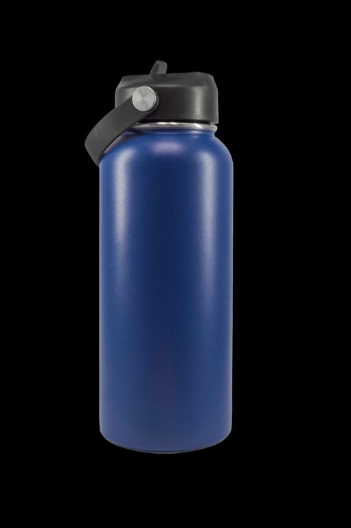 Customised print on flask with drinking tube, Food & Drinks, Beverages ...