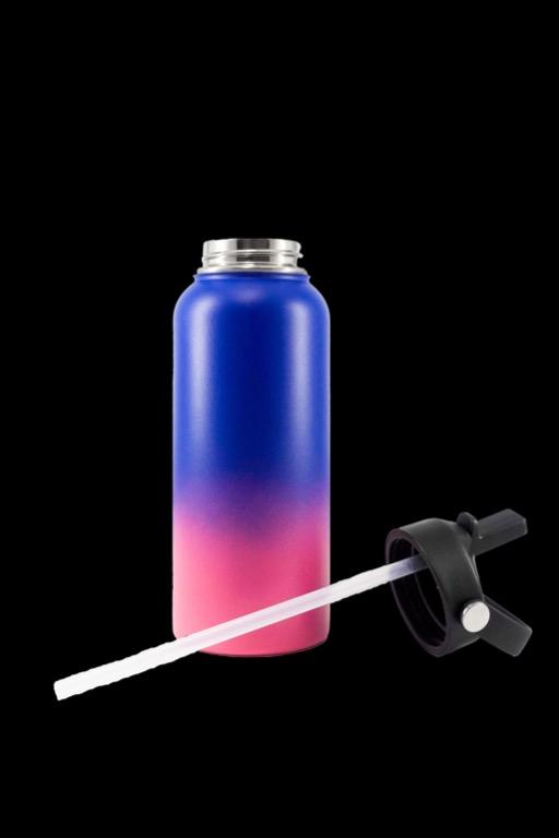 Customised print on flask with drinking tube, Food & Drinks, Beverages ...