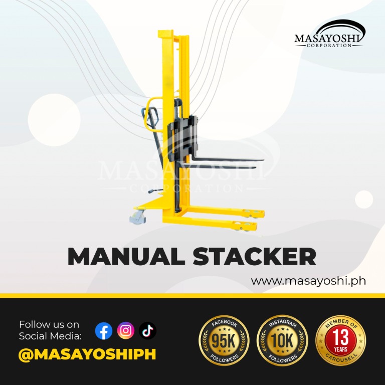 Fork Over Manual Walkie Stacker | Electric Stacker | Pallet Stacker ...