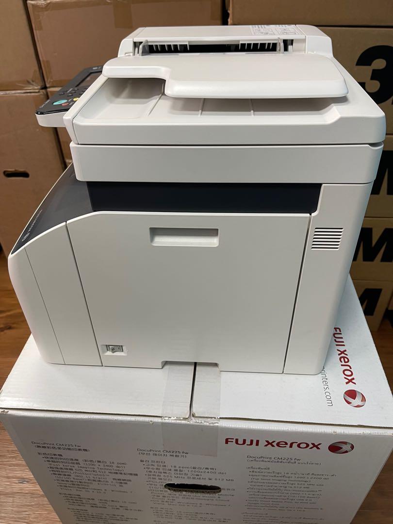 Fuji Xerox CM225 fw Laserjet colour print, Computers & Tech, Printers ...