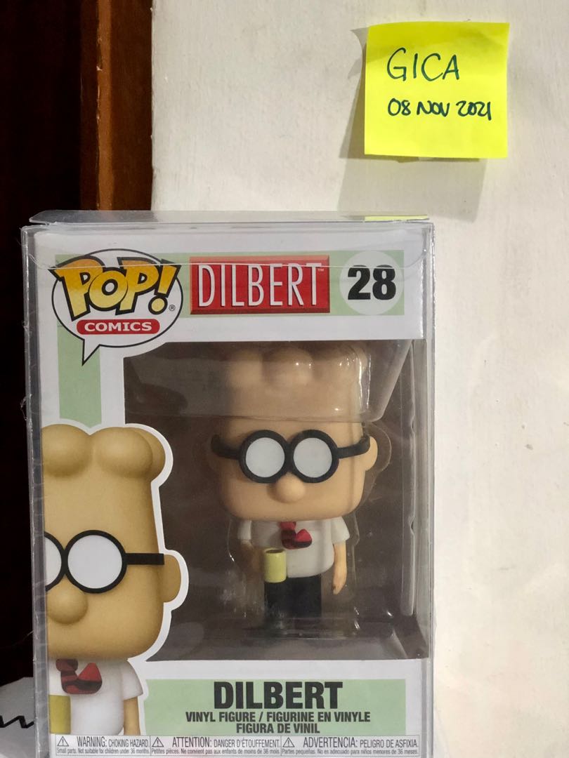 Funko Pop Dilbert, Hobbies & Toys, Toys & Games on Carousell