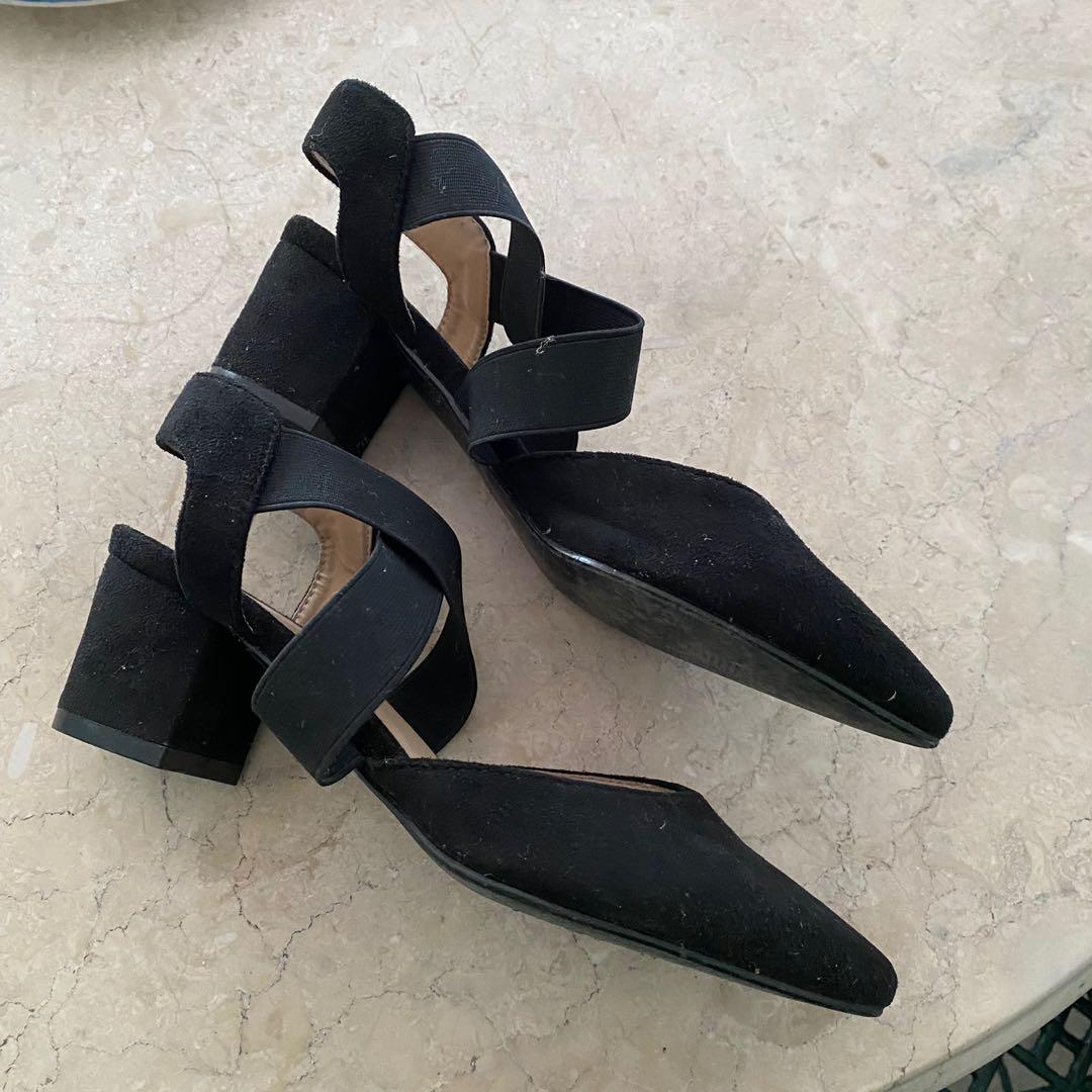 (GCASH) So Fab sandals Heels size 37 - used once, Women's Fashion ...