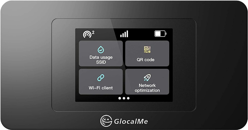 GlocalMe DuoTurbo 4G LTE Mobile Hotspot, No SIM Card Needed, WiFi ...