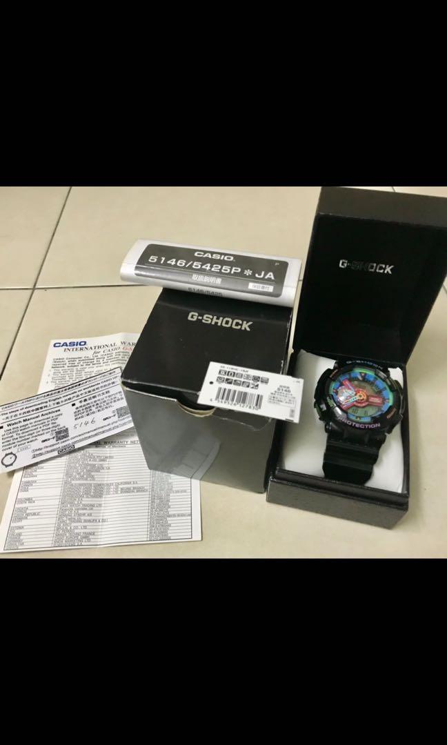 G-SHOCK GA110-MC Crazy Color Ltd Series, Men's Fashion, Watches ...