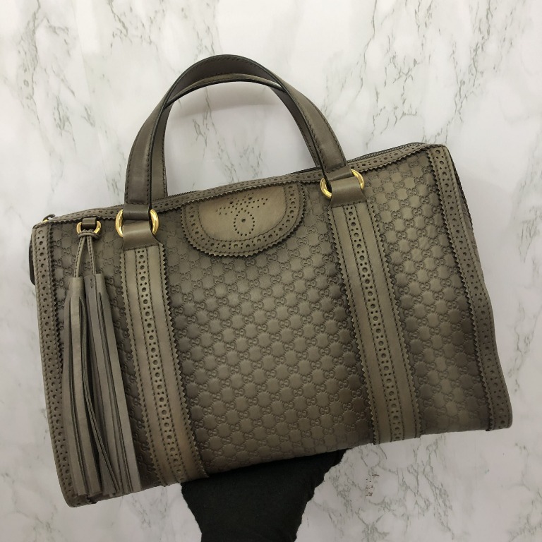 GUCCI 296904 SHIMA HANDBAG 217017478, Luxury, Bags & Wallets on Carousell