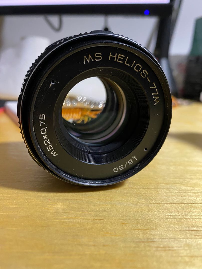 Helios-77M 50mm f1.8 Russian Vintage, Photography, Lens & Kits on Carousell