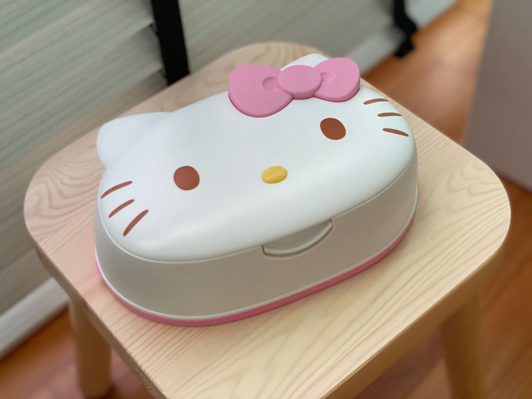 Hello Kitty Wet Wipes Dispenser Case, Babies & Kids, Bathing & Changing ...