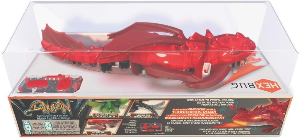 HEXBUG Remote Control Dragon - Rechargeable Toy for Kids - Adjustable ...
