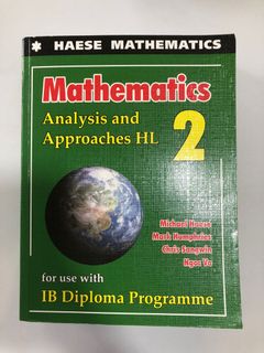 IB HL AA Math Textbook, Hobbies & Toys, Books & Magazines, Textbooks on ...