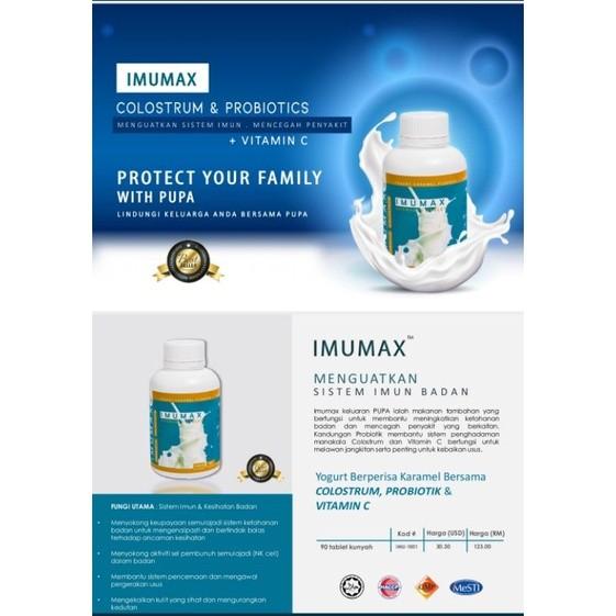 imumax supplement kesihatan untuk meningkatkan imunisasi badan, Health ...