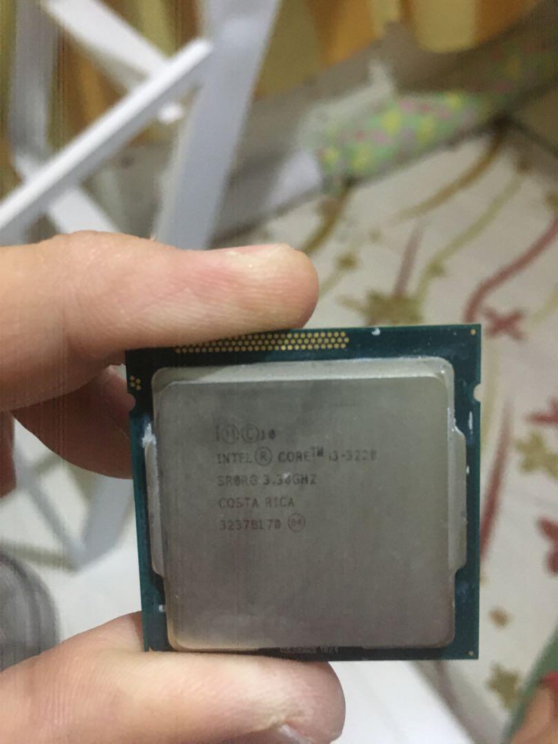 intel i3 3220 3rd gen, Computers & Tech, Parts & Accessories, Computer ...