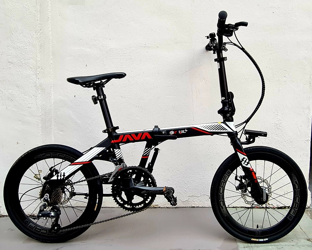 Java Fit Folding Bike 20 inch, Sports Equipment, Bicycles & Parts ...