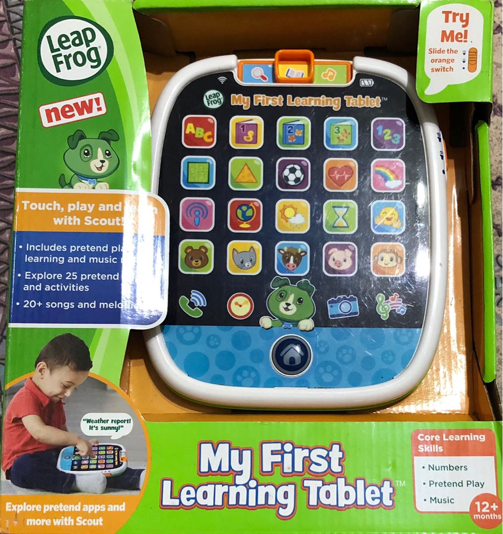 Leap frog My first learning tablet, Hobbies & Toys, Toys & Games on ...